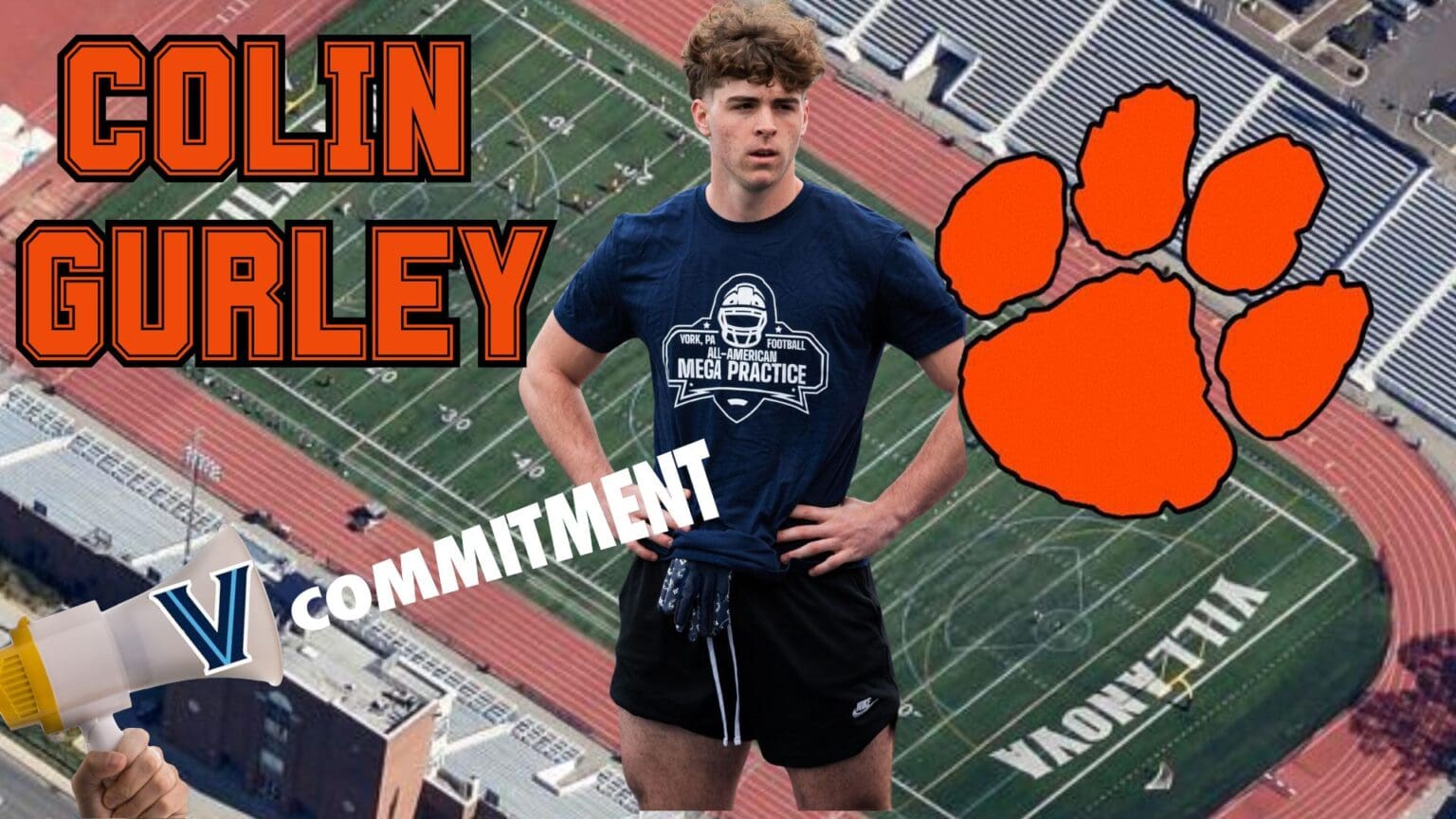 Central York LB/DE Colin Gurley chooses Villanova, breaks down his ...