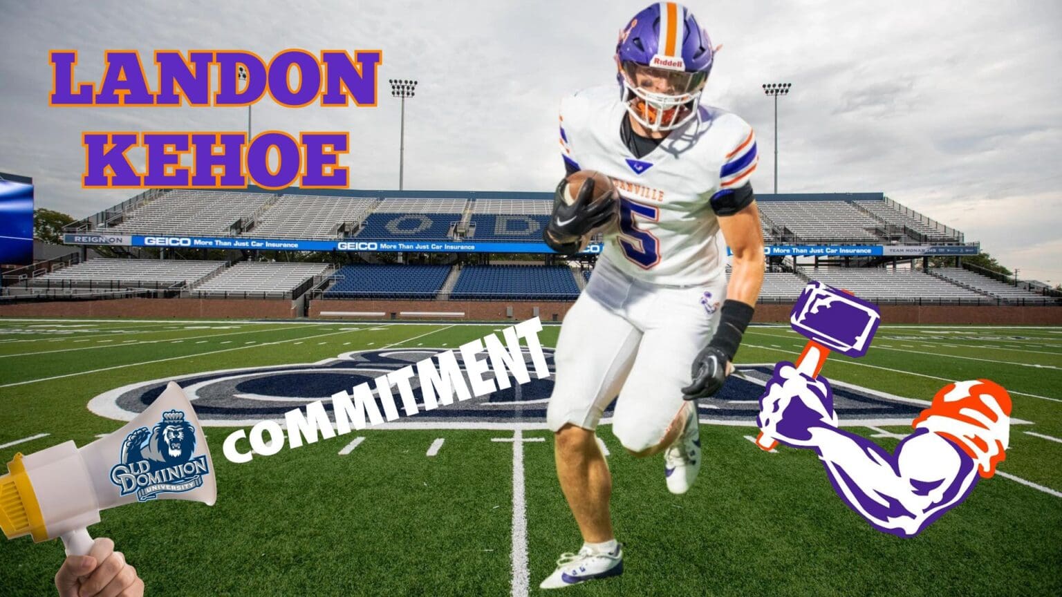 Danville’s Kehoe commits to Old Dominion – PA Football News