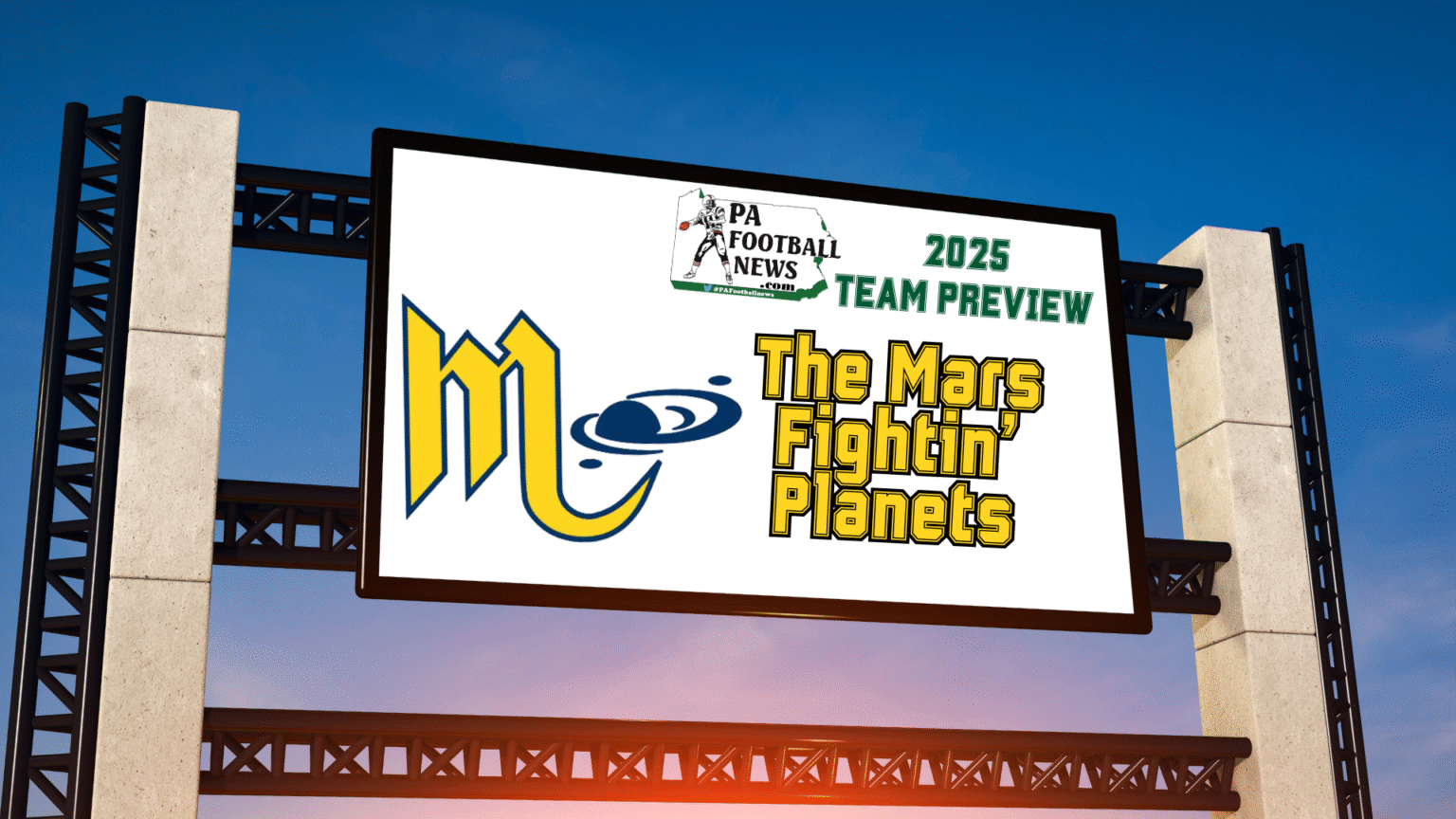 2025 PFN Team Preview: Mars Fightin’ Planets – PA Football News